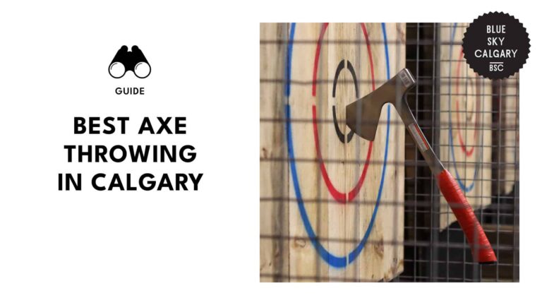 We missed the target a LOT at Calgary's 4 top axe throwing spots! [2026]